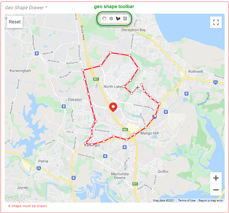 Geo Shapes Delivery