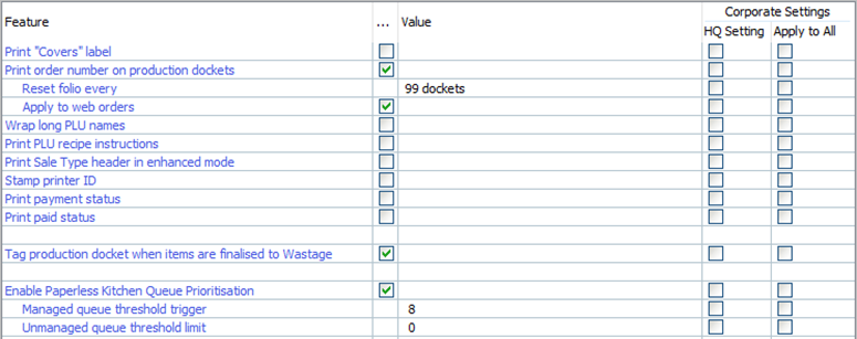 KMS: Continuous Flow Zones - Configuration