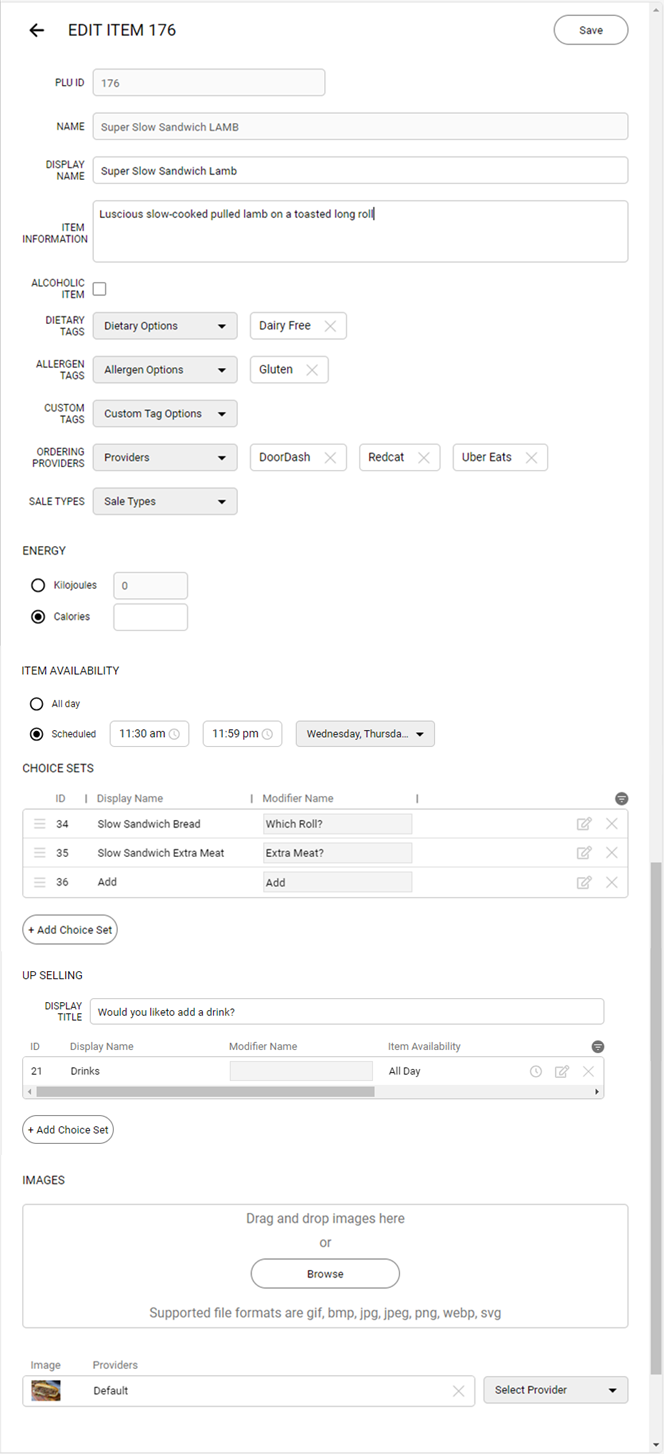 MIM - Items (User Guide)