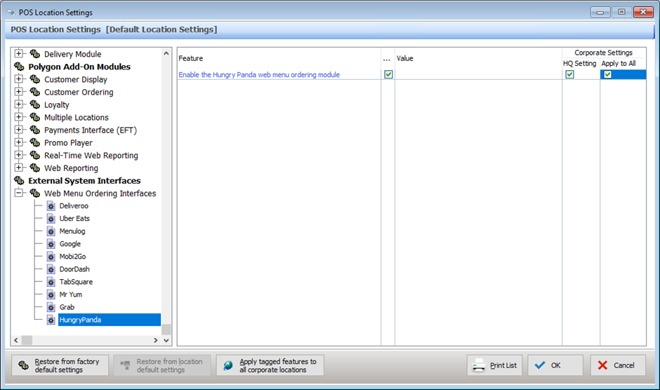 Hungry Panda Integration (User Guide)