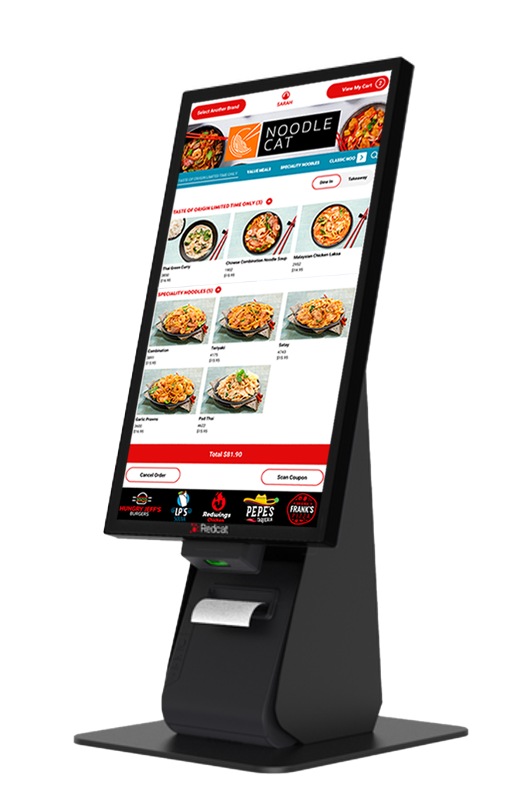 Self-Ordering Kiosks for Restaurants | Redcat